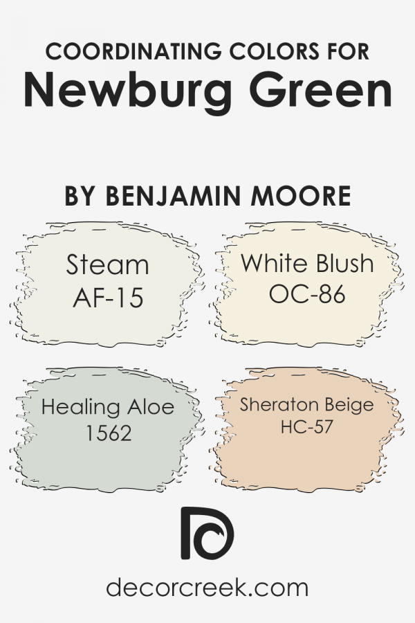 Newburg Green HC-158 Paint Color by Benjamin Moore - DecorCreek