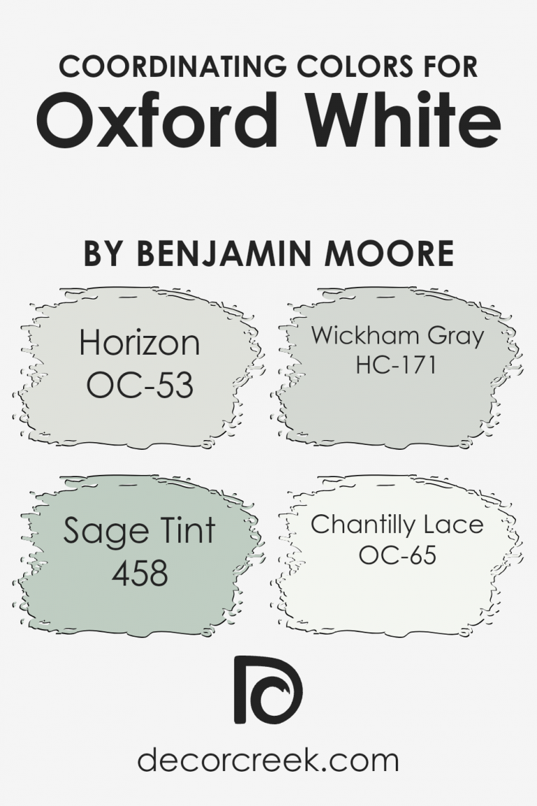 Oxford White 869 Paint Color by Benjamin Moore - DecorCreek