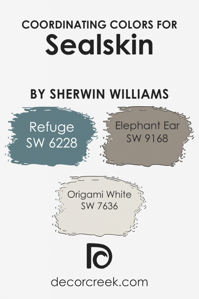 Sealskin SW 7675 Paint Color by Sherwin Williams - DecorCreek