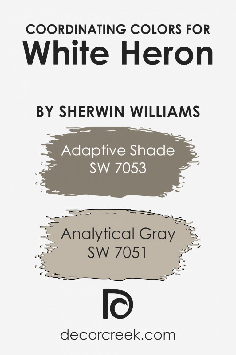 White Heron SW 7627 Paint Color by Sherwin Williams - DecorCreek