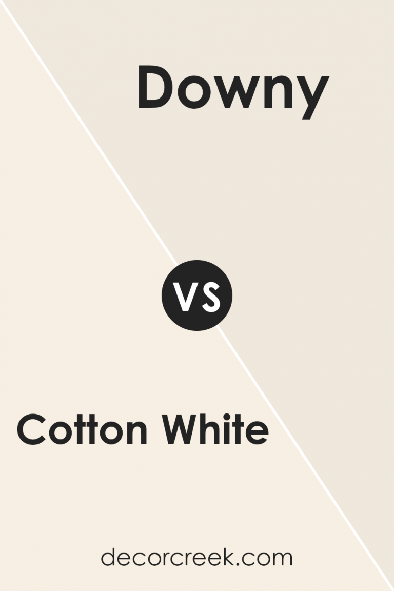 Cotton White SW 7104 Paint Color by Sherwin Williams - DecorCreek