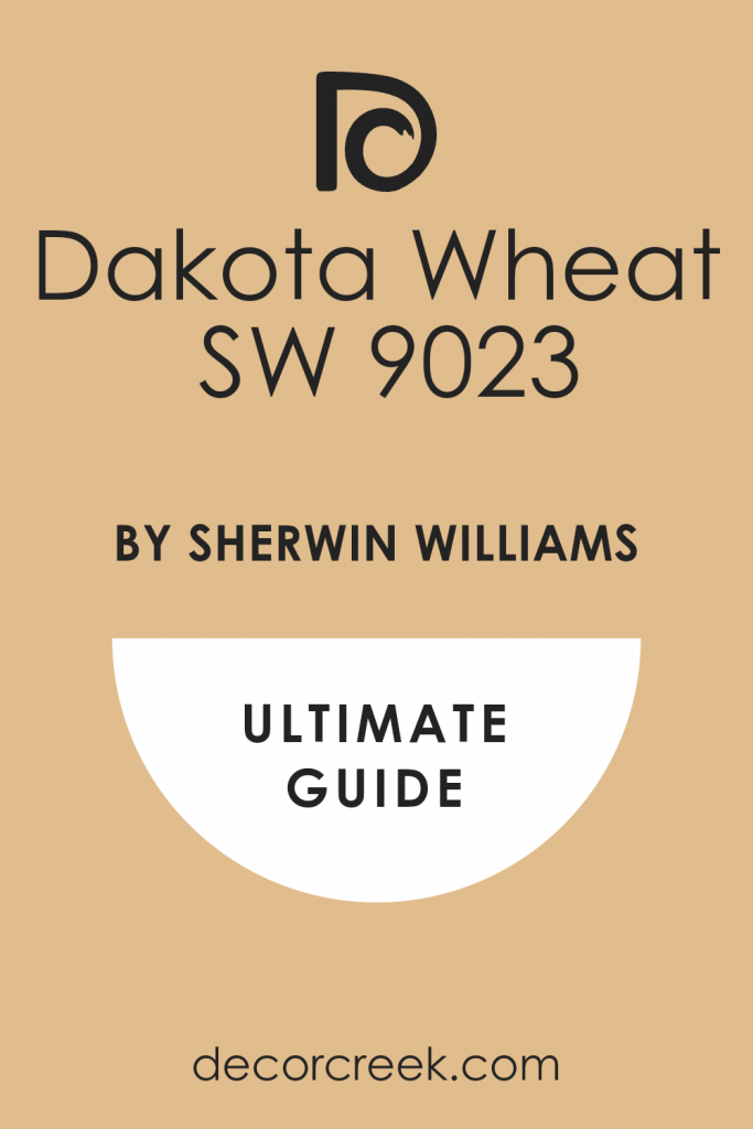 Dakota Wheat SW 9023 Paint Color by Sherwin Williams - DecorCreek