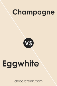 Eggwhite SW 6364 Paint Color by Sherwin Williams - DecorCreek