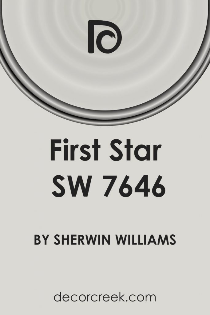 First Star SW 7646 Paint Color by Sherwin Williams - DecorCreek