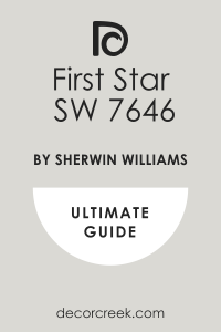 First Star SW 7646 Paint Color by Sherwin Williams - DecorCreek