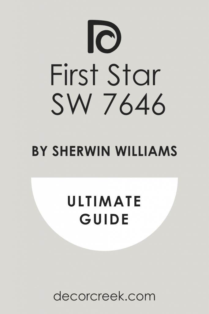 First Star SW 7646 Paint Color by Sherwin Williams - DecorCreek