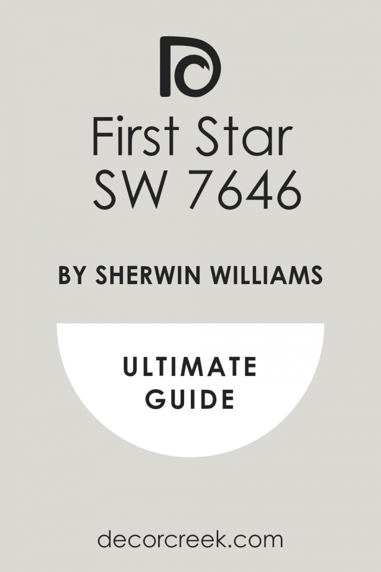First Star SW 7646 Paint Color by Sherwin Williams - DecorCreek