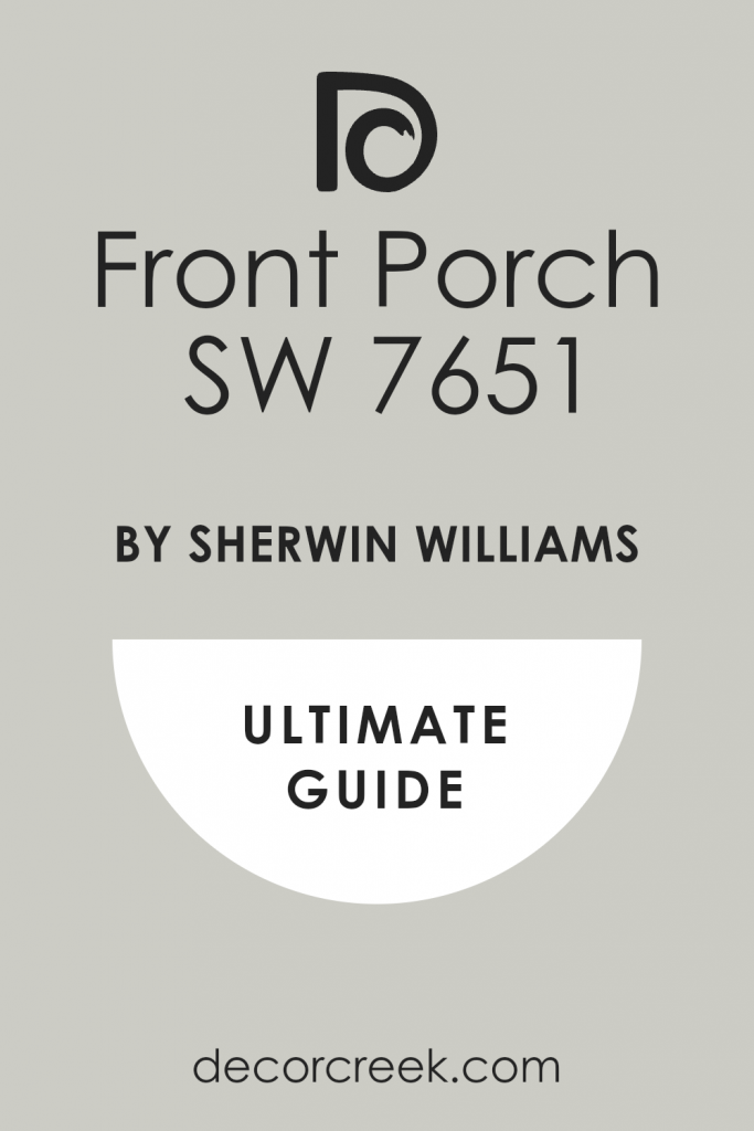 Front Porch SW 7651 Paint Color by Sherwin Williams - DecorCreek