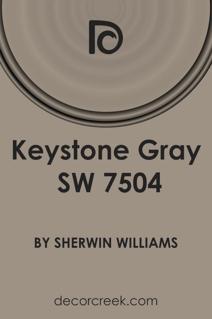 Keystone Gray SW 7504 Paint Color by Sherwin Williams - DecorCreek
