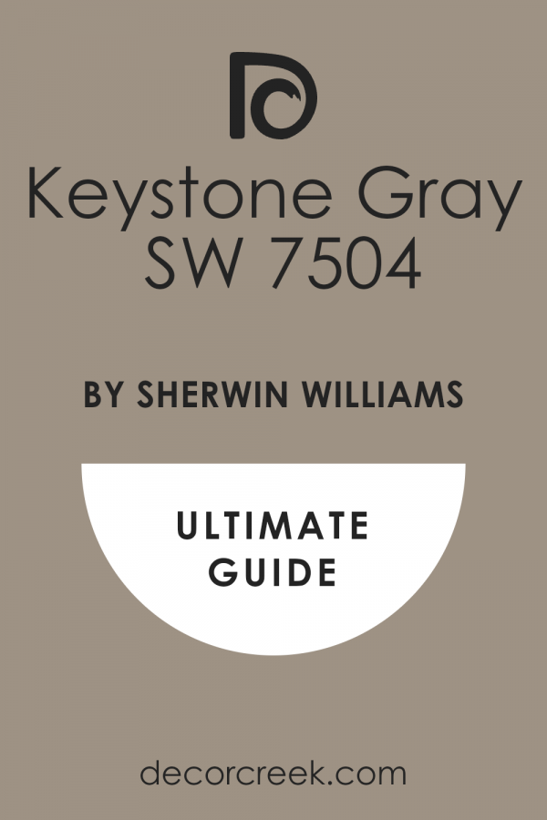 Keystone Gray SW 7504 Paint Color by Sherwin Williams - DecorCreek
