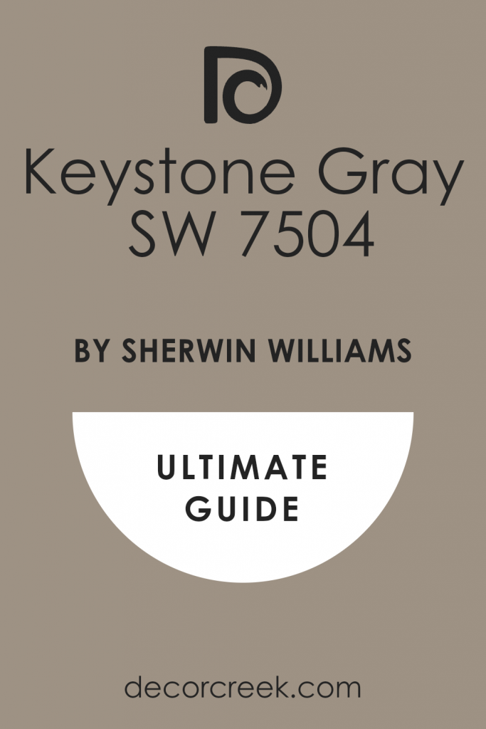 Keystone Gray SW 7504 Paint Color by Sherwin Williams - DecorCreek