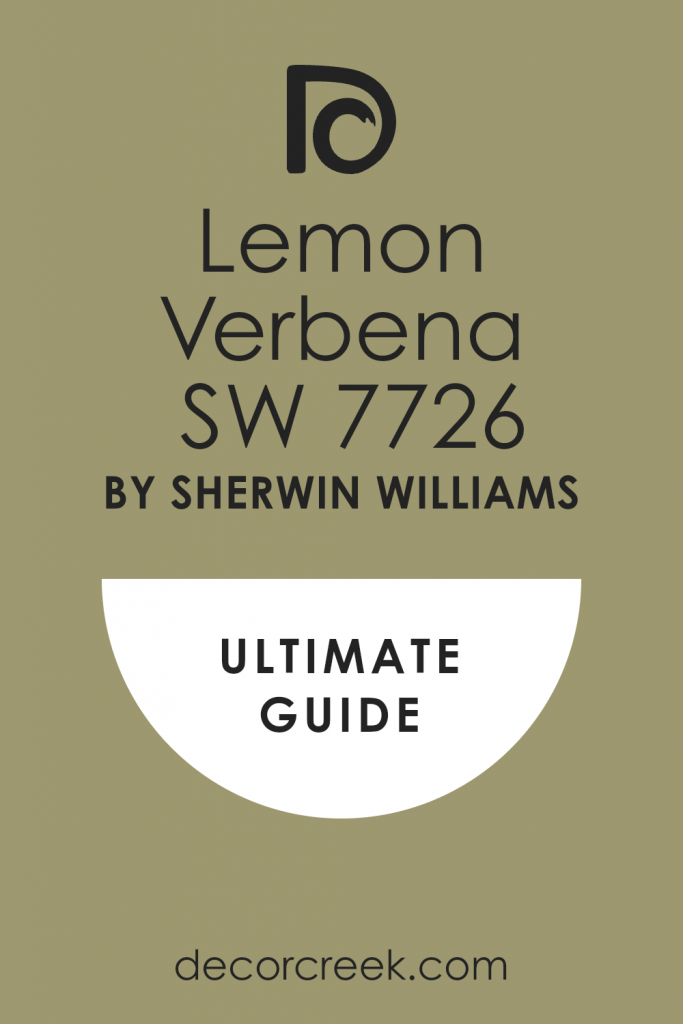 Lemon Verbena SW 7726 Paint Color by Sherwin Williams - DecorCreek