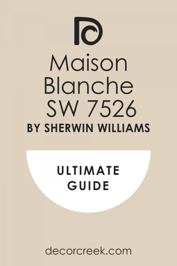 Maison Blanche SW 7526 Paint Color by Sherwin Williams - DecorCreek