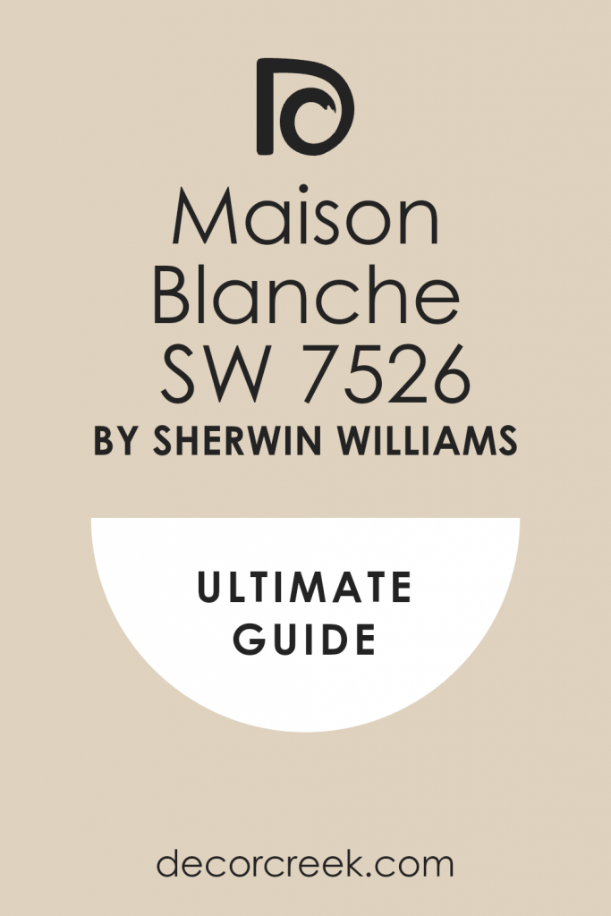 Maison Blanche SW 7526 Paint Color by Sherwin Williams - DecorCreek