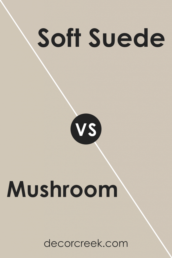 Mushroom SW 9587 Paint Color by Sherwin Williams - DecorCreek