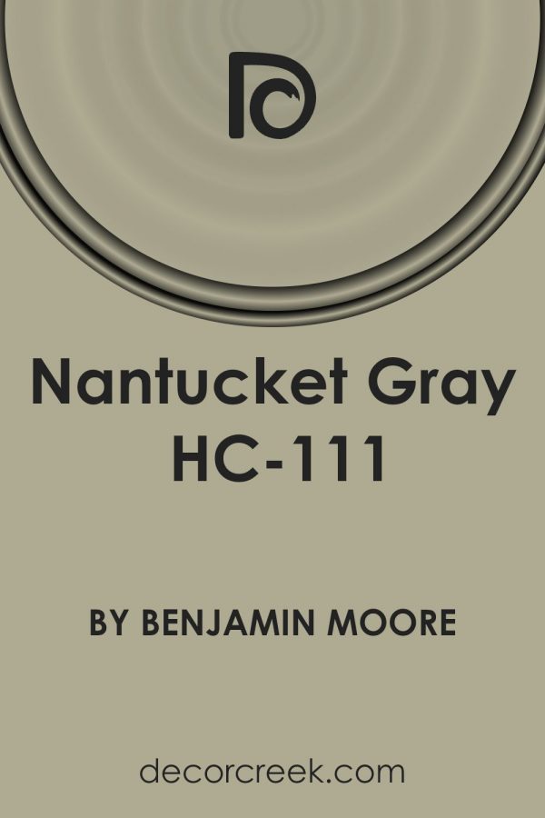 Nantucket Gray HC-111 Paint Color by Benjamin Moore - DecorCreek