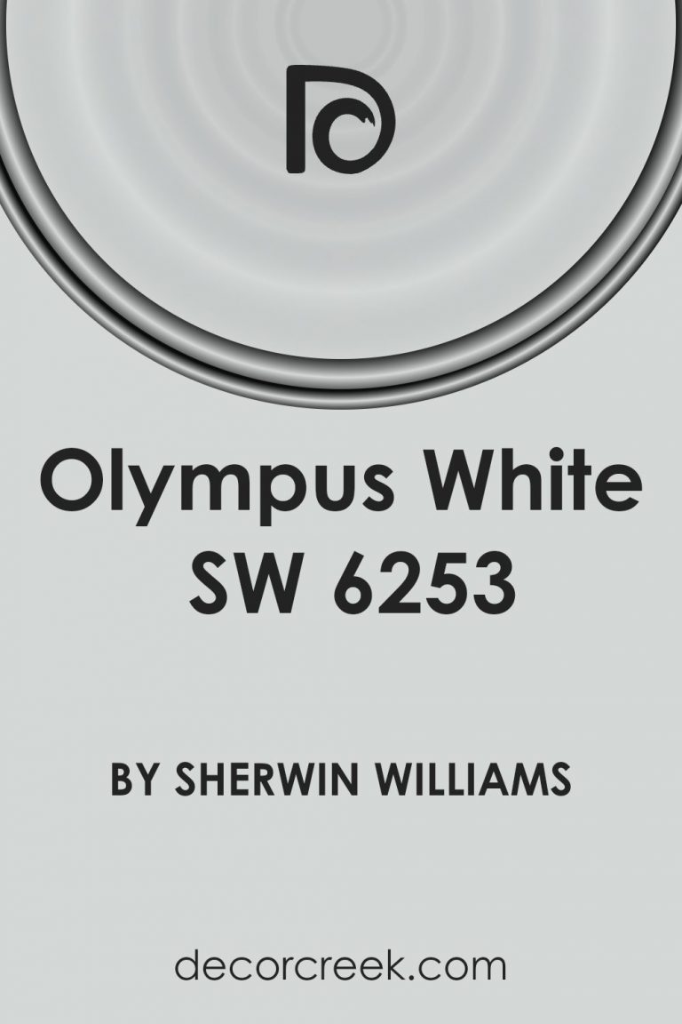Olympus White SW 6253 Paint Color by Sherwin Williams - DecorCreek