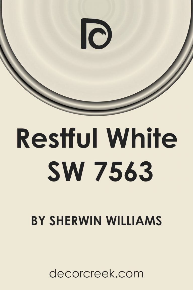 Restful White SW 7563 Paint Color by Sherwin Williams - DecorCreek