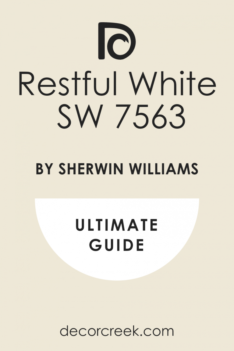 Restful White SW 7563 Paint Color by Sherwin Williams - DecorCreek