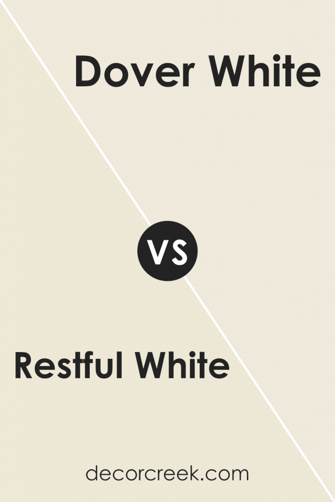 Restful White SW 7563 Paint Color by Sherwin Williams - DecorCreek