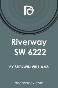 Riverway SW 6222 Paint Color by Sherwin Williams - DecorCreek