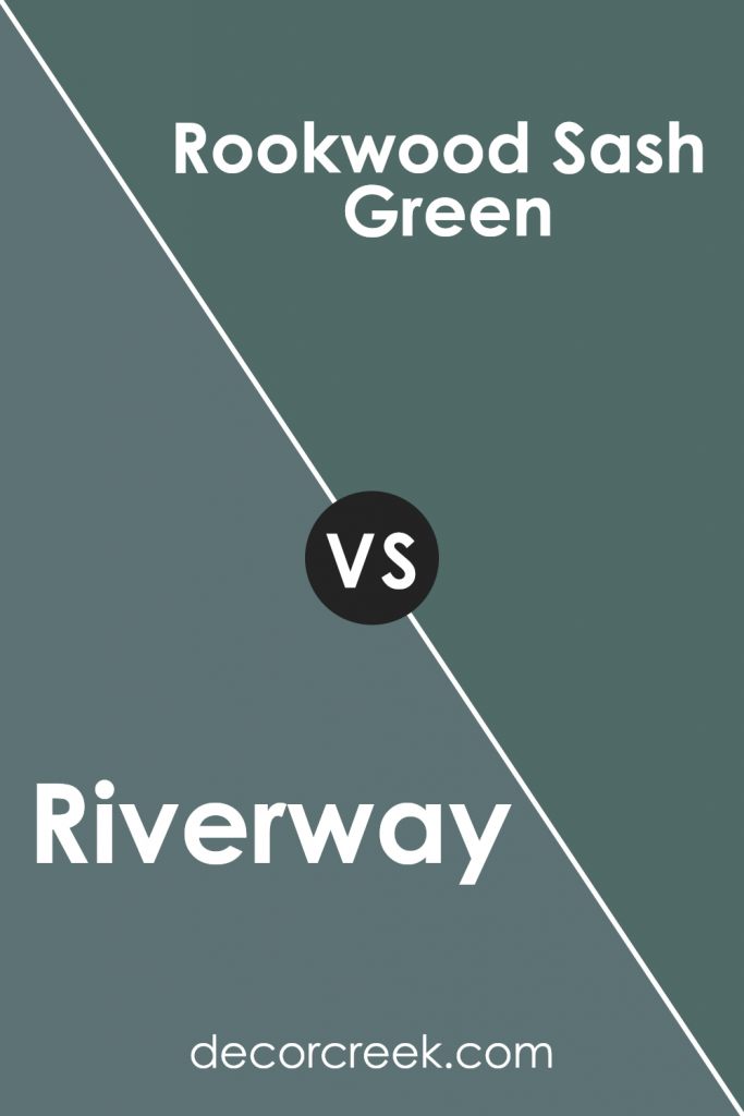Riverway SW 6222 Paint Color by Sherwin Williams - DecorCreek