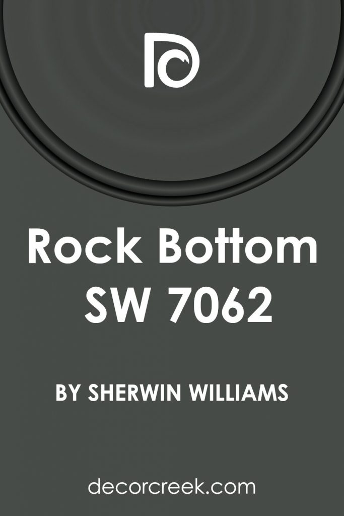 Rock Bottom SW 7062 Paint Color by Sherwin Williams - DecorCreek