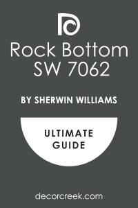 Rock Bottom SW 7062 Paint Color by Sherwin Williams - DecorCreek