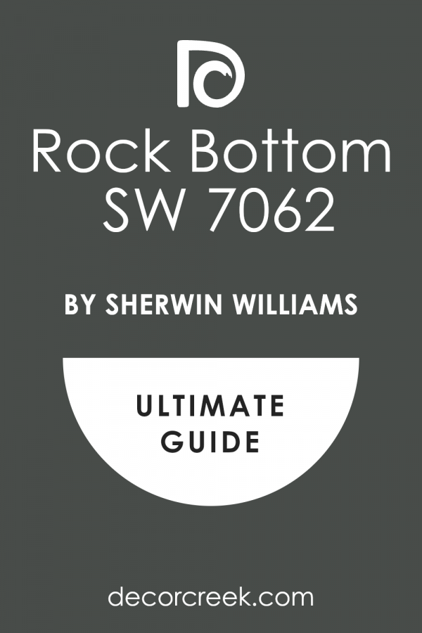 Rock Bottom SW 7062 Paint Color by Sherwin Williams - DecorCreek