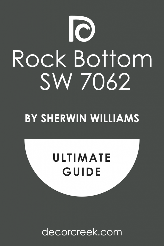 Rock Bottom SW 7062 Paint Color by Sherwin Williams - DecorCreek