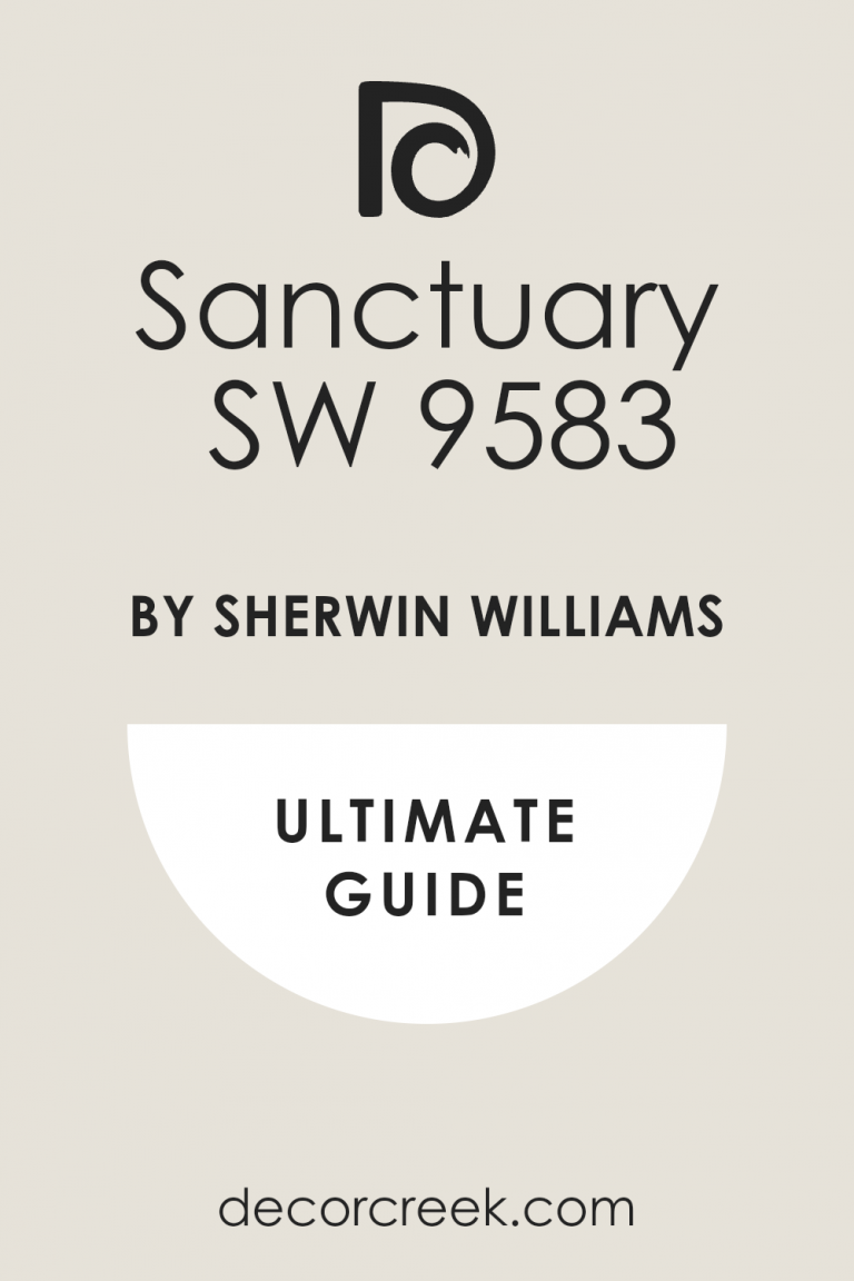 Sanctuary SW 9583 Paint Color by Sherwin Williams - DecorCreek