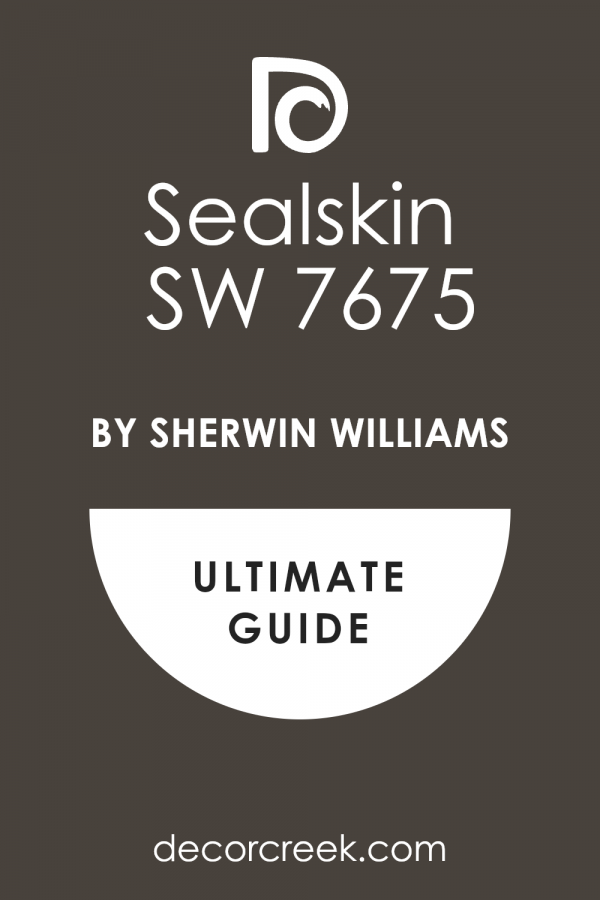 Sealskin SW 7675 Paint Color by Sherwin Williams - DecorCreek