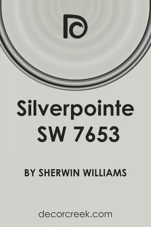 Silverpointe SW 7653 Paint Color by Sherwin Williams - DecorCreek
