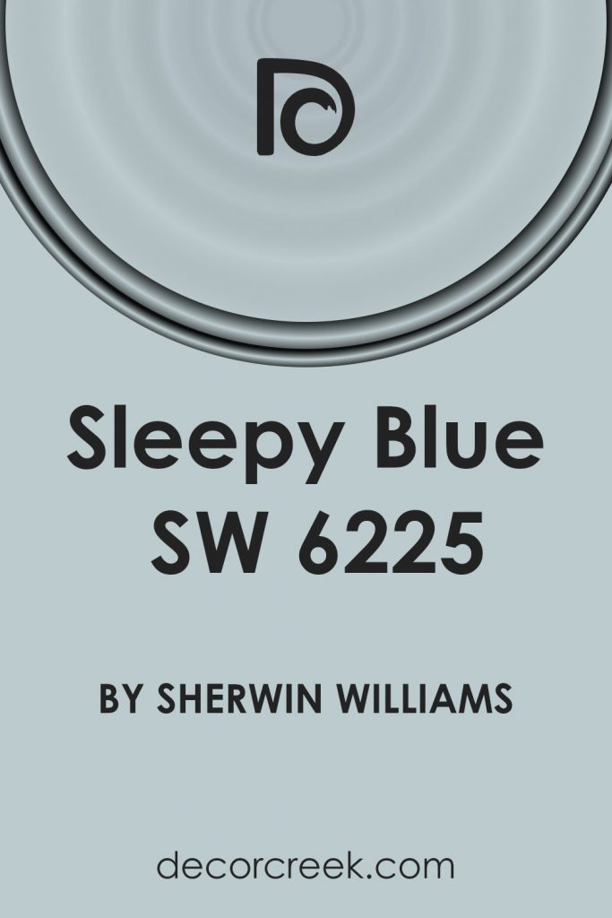 Sleepy Blue SW 6225 Paint Color by Sherwin Williams - DecorCreek