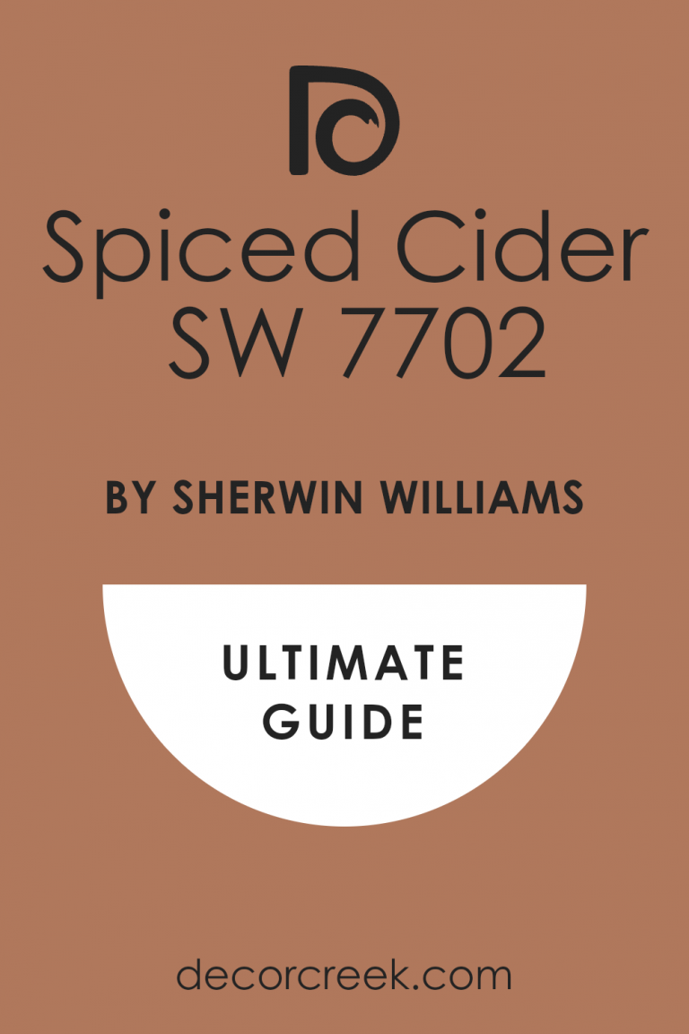 Spiced Cider SW 7702 Paint Color by Sherwin Williams - DecorCreek