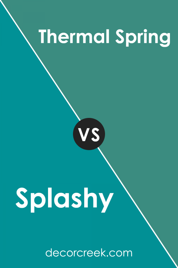 Splashy SW 6942 Paint Color by Sherwin Williams - DecorCreek