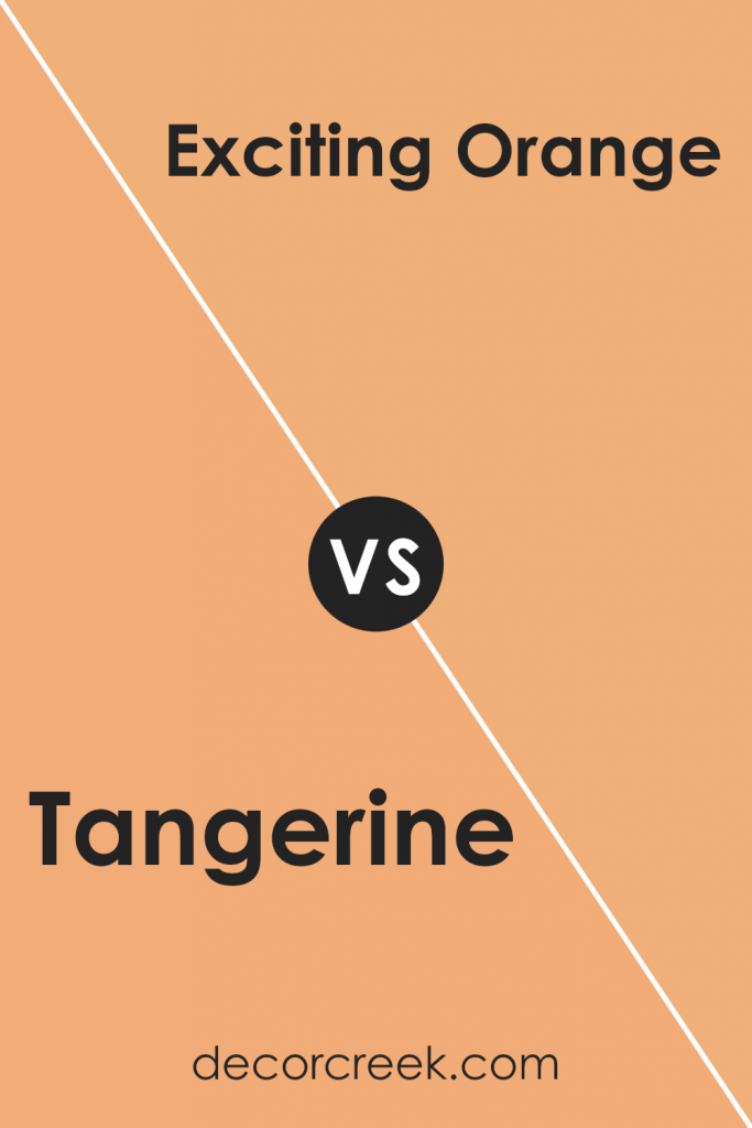 Tangerine SW 6640 Paint Color by Sherwin Williams - DecorCreek