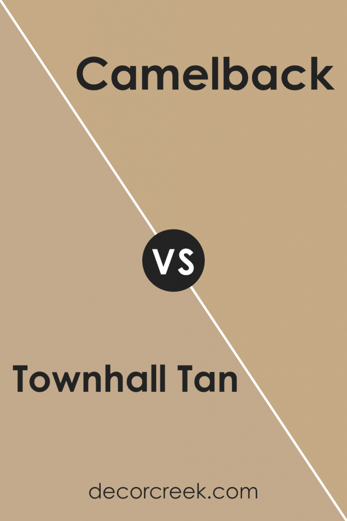Townhall Tan SW 7690 Paint Color by Sherwin Williams - DecorCreek