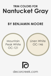 Nantucket Gray HC-111 Paint Color by Benjamin Moore - DecorCreek