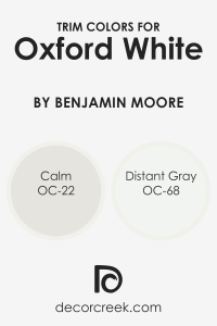 Oxford White 869 Paint Color by Benjamin Moore - DecorCreek