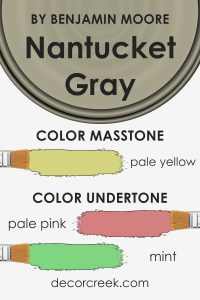 Nantucket Gray HC-111 Paint Color by Benjamin Moore - DecorCreek