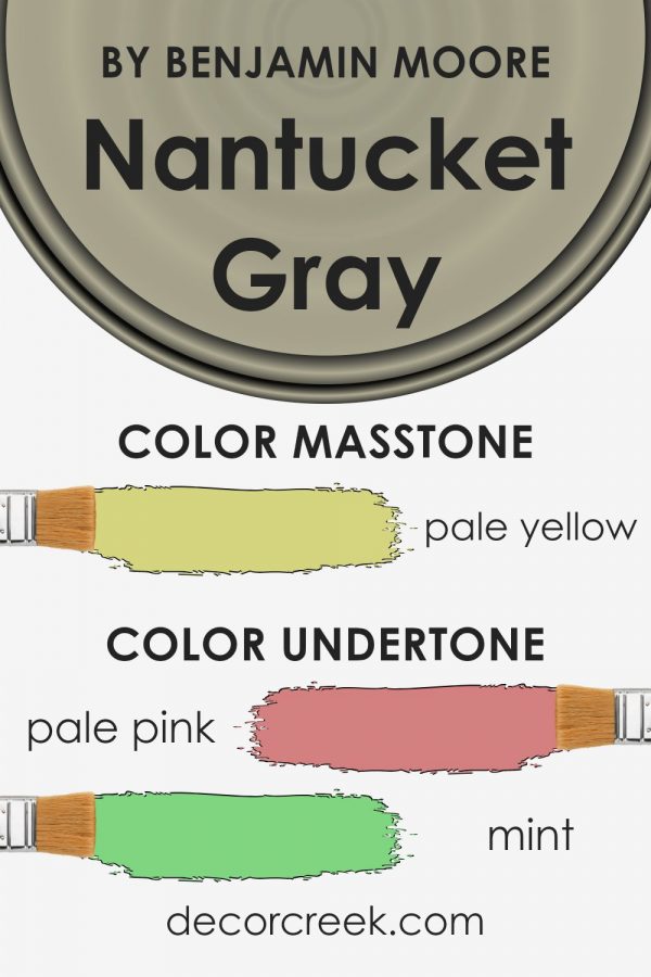 Nantucket Gray HC-111 Paint Color by Benjamin Moore - DecorCreek