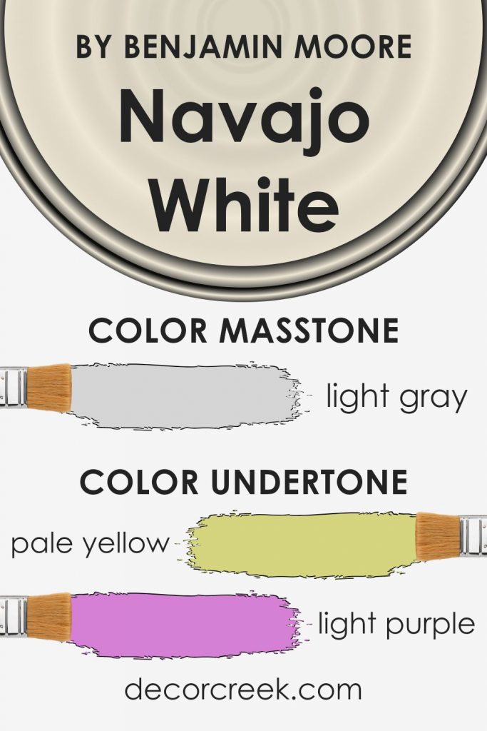 Navajo White OC-95 Paint Color by Benjamin Moore - DecorCreek