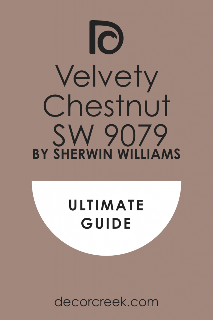 Velvety Chestnut SW 9079 Paint Color by Sherwin Williams - DecorCreek