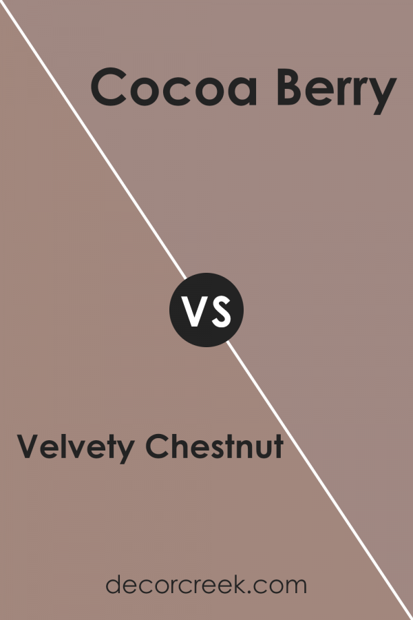 Velvety Chestnut SW 9079 Paint Color by Sherwin Williams - DecorCreek