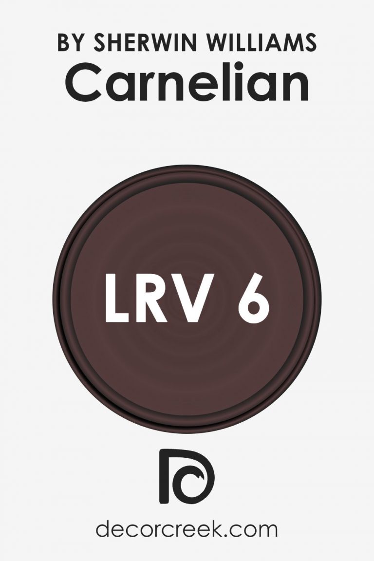 Carnelian SW 7580 Paint Color by Sherwin Williams - DecorCreek