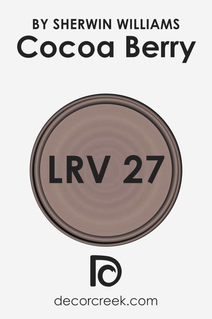 Cocoa Berry SW 9078 Paint Color by Sherwin Williams - DecorCreek