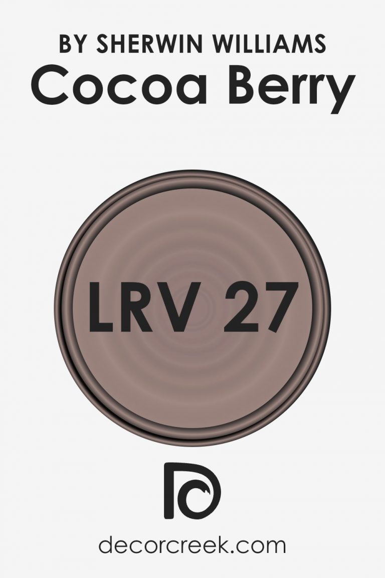 Cocoa Berry SW 9078 Paint Color by Sherwin Williams - DecorCreek