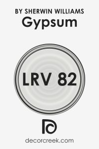 Gypsum SW 9543 Paint Color by Sherwin Williams - DecorCreek