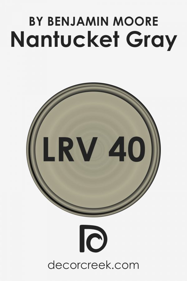 Nantucket Gray HC-111 Paint Color by Benjamin Moore - DecorCreek